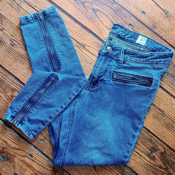 We The Free | Jeans | We The Free Jeans Jeggings Size 3 Womens Zipper ...